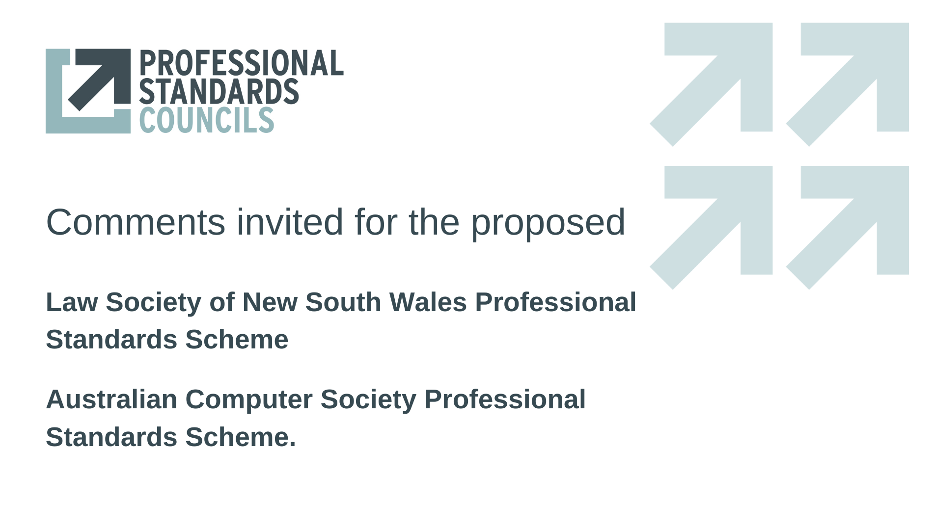 Welcome to the Professional Standards Councils | Professional Standards ...