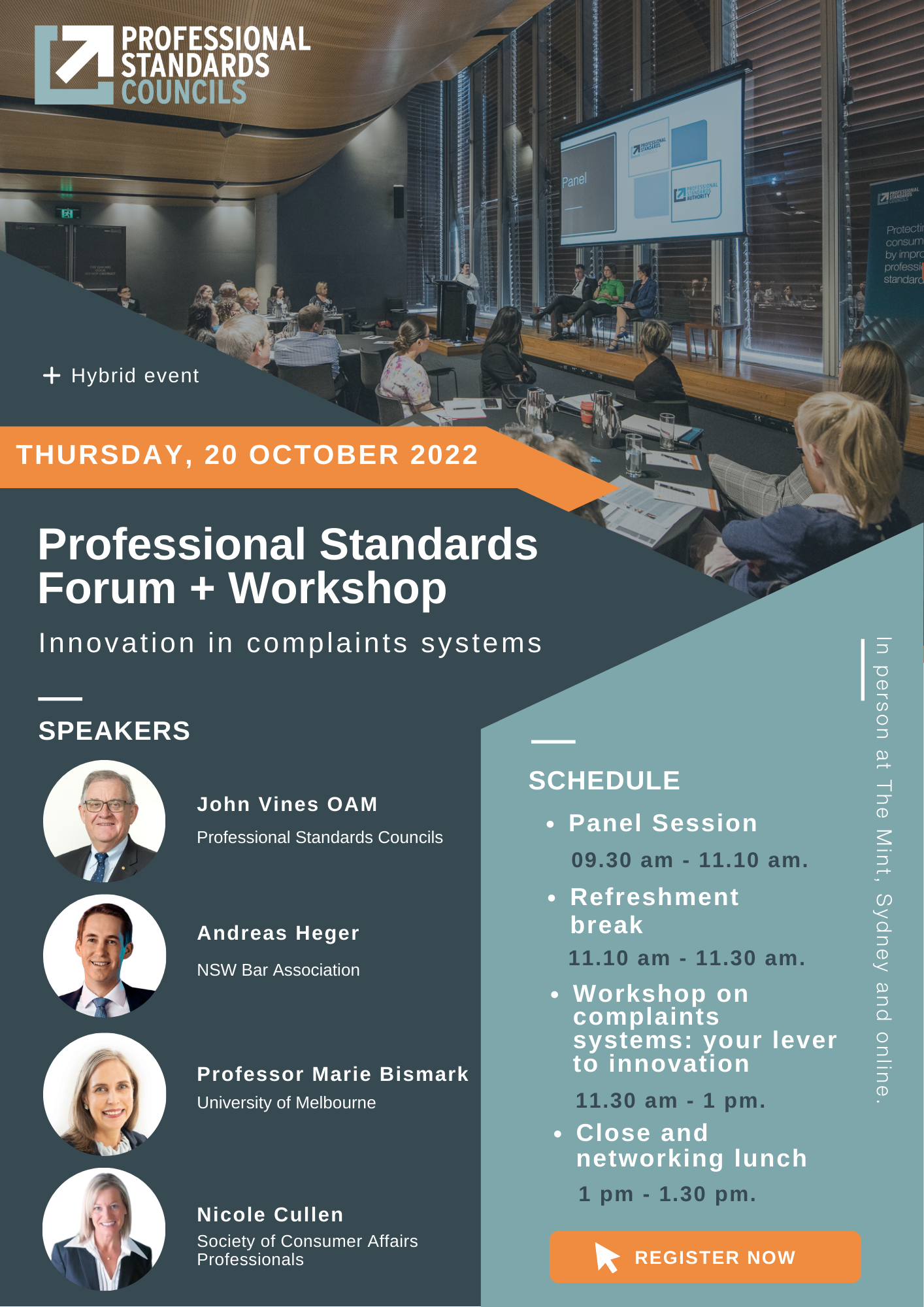 Register now for the Professional Standards October Forum: Innovation ...